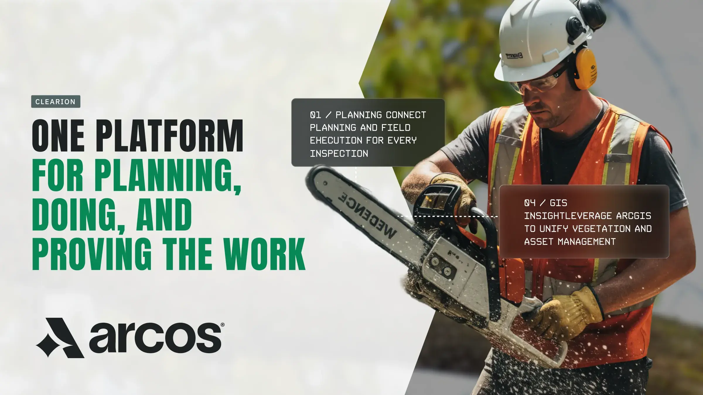 GIS-Native Vegetation Management Software | Arcos Clearion